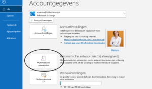 Hoe zet je out of office aan in Outlook desktop? - ICT Bedrijf Capelle ...