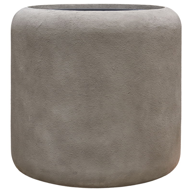 CALLI grote bloempot plantenbak olifant grijs voor binnen 52cm breed