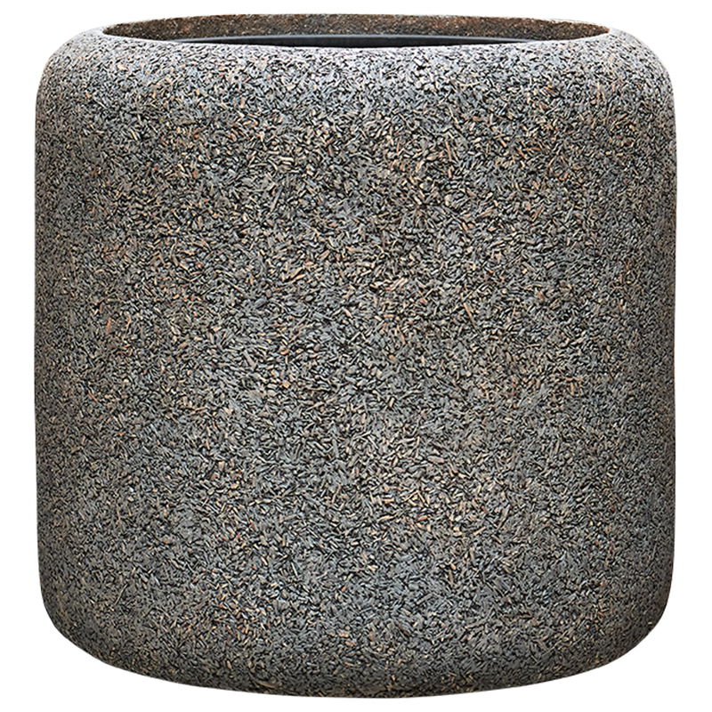 CALLI grote bloempot plantenbak beton grijs voor binnen 52cm breed